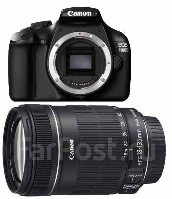 Зеркальный фотоаппарат Canon EOS 1100D Kit 18-135mm f/3.5-5.6 IS, 20 и ...