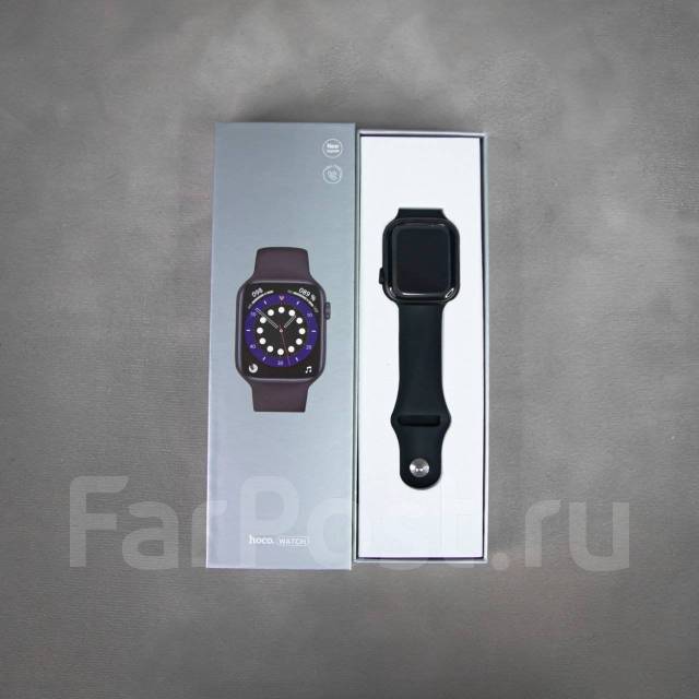 Смарт-часы Hoco Watch Y5 Pro Чёрные, IP68, Android, iOS, новый, под ...