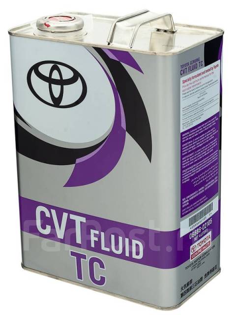 Масло Toyota CVT Fluid TC (4л) Оригинал - Трансмиссионные масла и ...