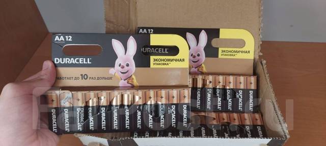 Батарейки duracell aa (пальчиковые), новый, в наличии. Цена: 34₽ во ...