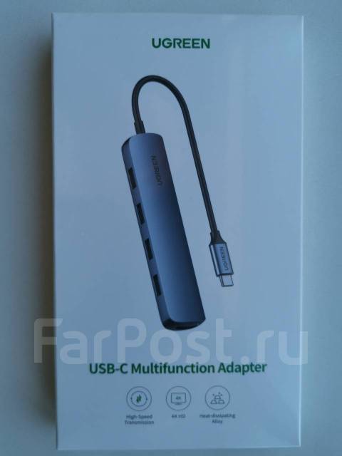 Ugreen док станция для планшета (HUB ) HDMI 4K 30HZ+ 4 * USB3.0, новый ...