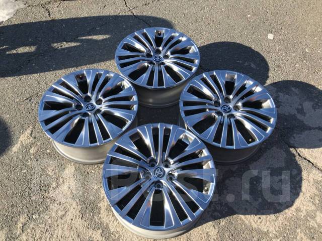 Литые диски R19. 5x114.30 Toyota из Японии, 19", 1 шт, 4 шт, б/у, в ...