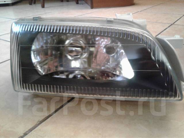 Комплект Фары + Габариты Черн Хруст Corona ST190 S191 Caldina Carina-E ...