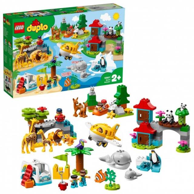 Конструктор LEGO Duplo - Дикие животные мира, новый, под заказ. Цена ...