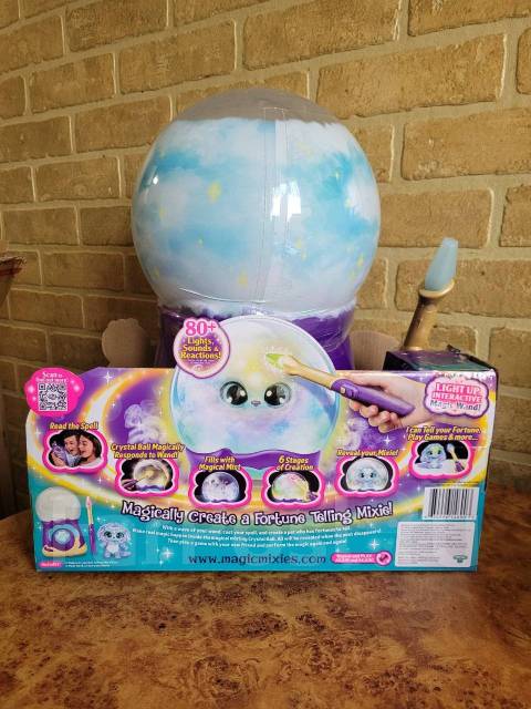 Кукла! Magic Mixies Голубой. Волшебный Котел Мэджик Микси Crystal Ball ...