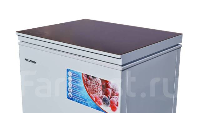 Морозильный ларь Willmark CF-170G (165л, до -24С, 1 корз. стекл. крышка, гар.3года ...