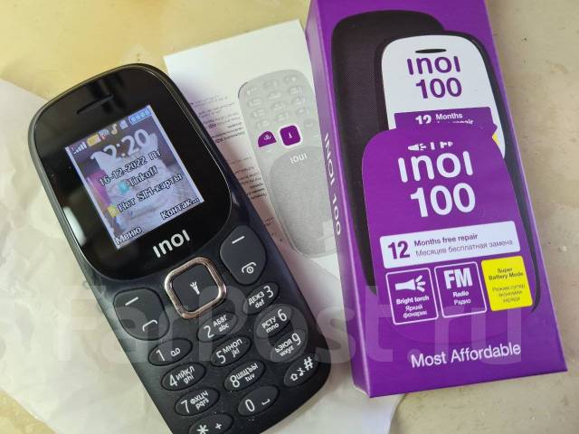 Сотовый телефон INOI 100, 1.8", 2 sim, 64Мб, microSD, 800 мАч. Новый ...