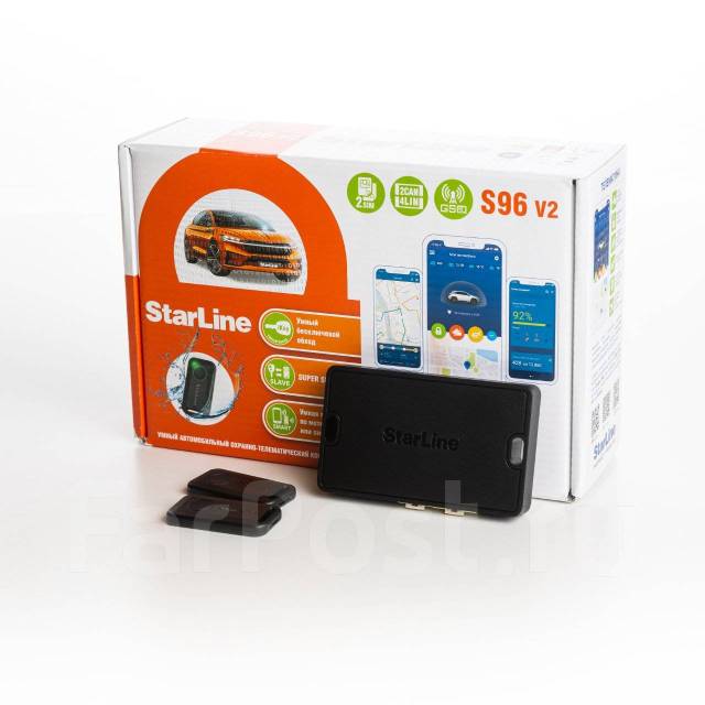 Сигнализация с установкой и GSM приложением Starline S96 4G LTE, новый ...
