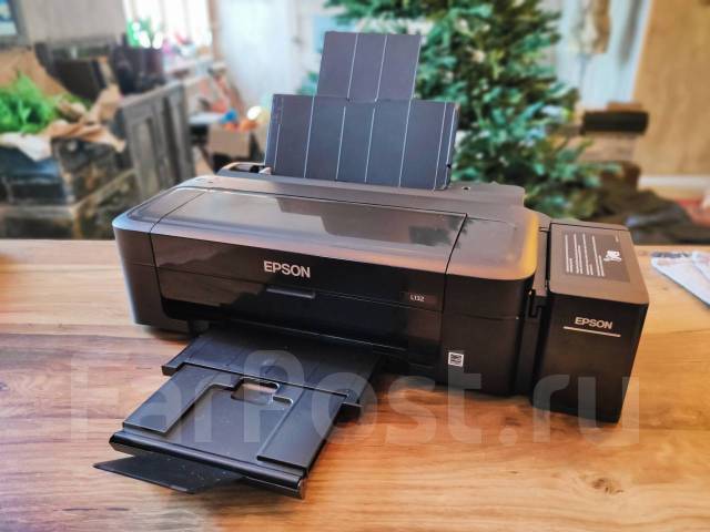 Принтер Epson L132 с СНПЧ, А4 - Печатная техника во Владивостоке