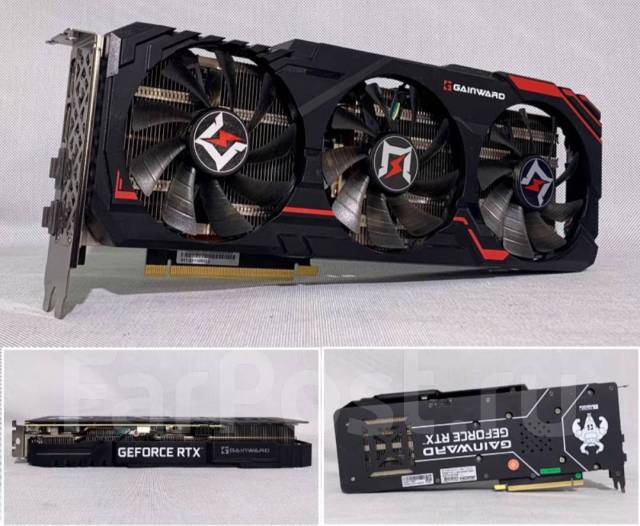 Gainward GeForce RTX 3070 8Gb Новая - Видеокарты во Владивостоке
