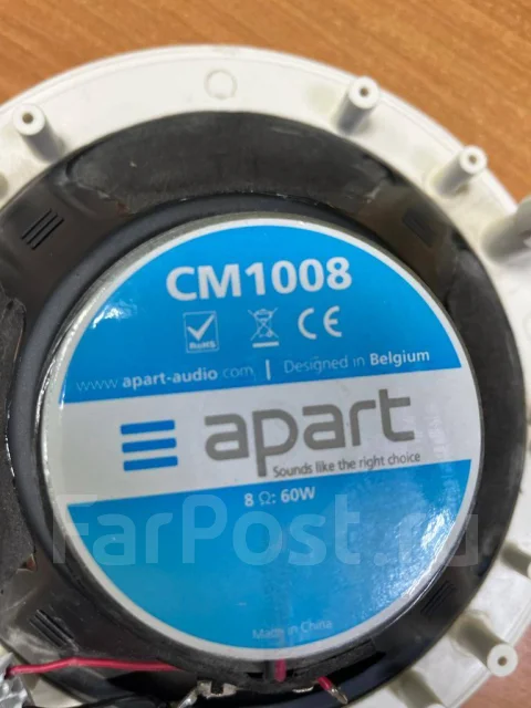 Встраиваемые динамики APart CM1008 60W - Акустические системы во ...