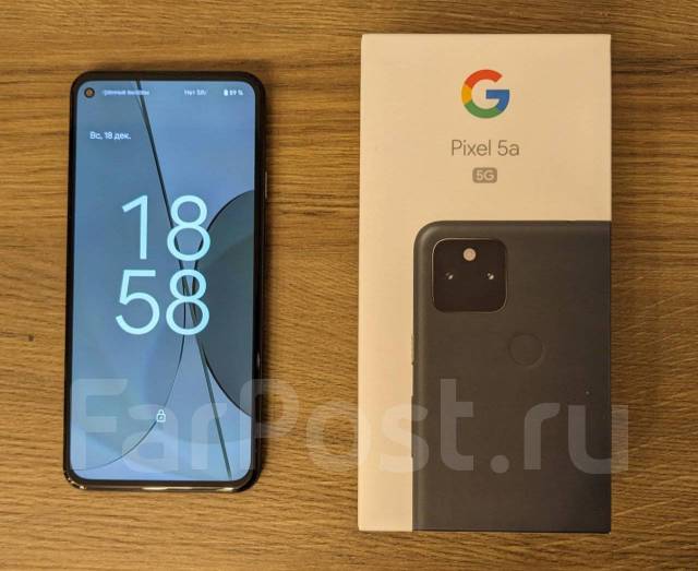 Новый Смартфон Google Pixel 5a 5G 6/128gb Mostly Black, 6.34", моноблок ...
