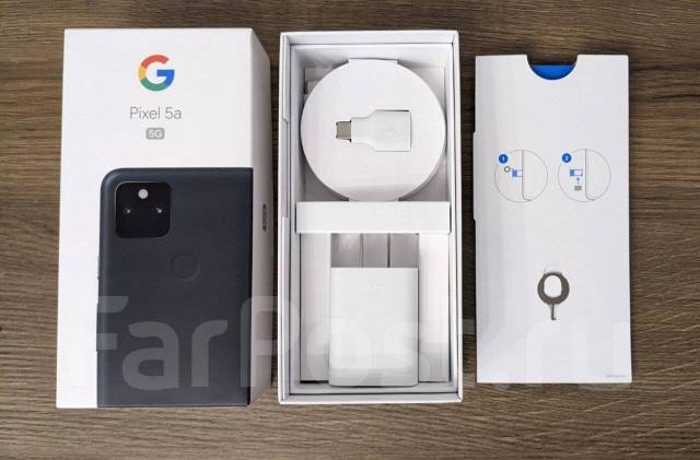 Новый Смартфон Google Pixel 5a 5G 6/128gb Mostly Black, 6.34", моноблок ...