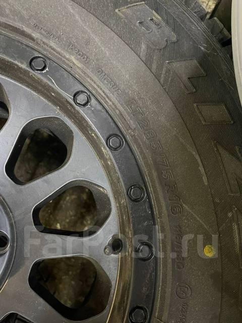 Комплект шин Bridgestone 285/75/16, 16", 1 шт, 285 мм, 75 %, радиальный ...