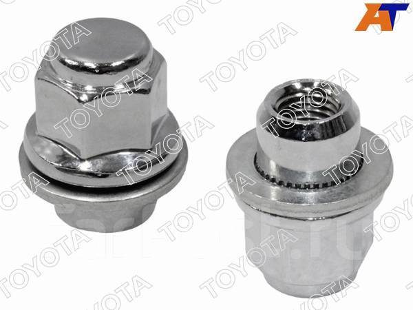 Гайка колесная Toyota 90942-01033, новый, в наличии. Цена: 305₽ во ...