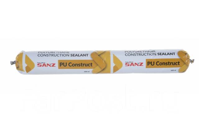 Герметик полиуретановый строительный SANZ PU Master 40, черный, 600мл ...