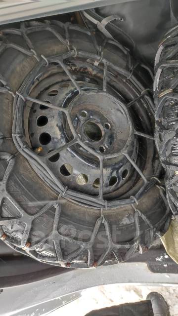Колeса на резиновых цепях. 185/70/14R Bridgestone - Колёса во Владивостоке