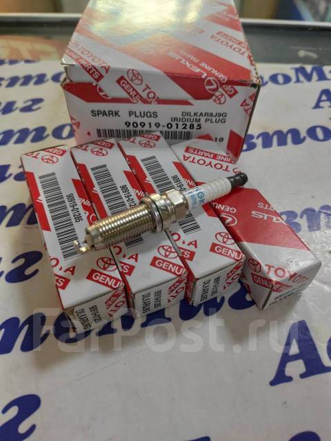 Свеча зажигания 90919/01285 Toyota Denso ЦЕНА ЗА 4 ШТ купить во ...