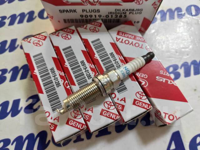 Свеча зажигания 90919/01285 Toyota Denso ЦЕНА ЗА 4 ШТ купить во ...