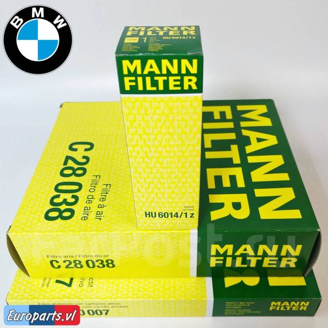 Фильтр салона 64119382886. Все фильтры + 6л мас ла. Набор ТО BMW 2017 ...