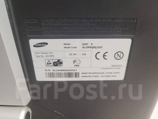 Монитор 19" Samsung 920T, PVA, 75 Гц, VGA, ЖК (LCD, LED, QLED), VA ...