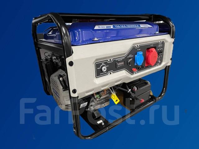 Бензогенератор TSS PROF SGG 9000E3LA (8 кВт, 380/220В, эл. старт ...