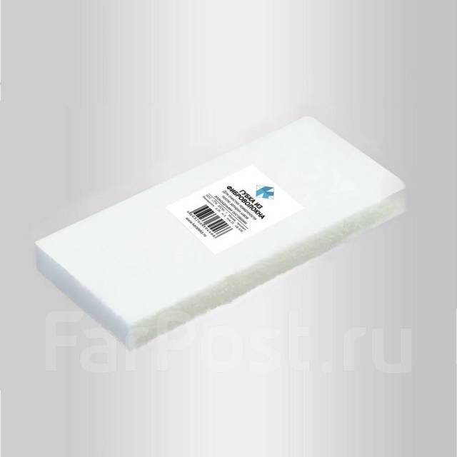 Губка из фиброволокна для удаления остатков эпоксидной затирки белая ...