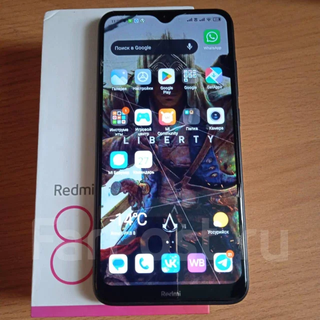 Продам телефон Xiaomi Redmi 8A - Смартфоны и сотовые телефоны в Уссурийске