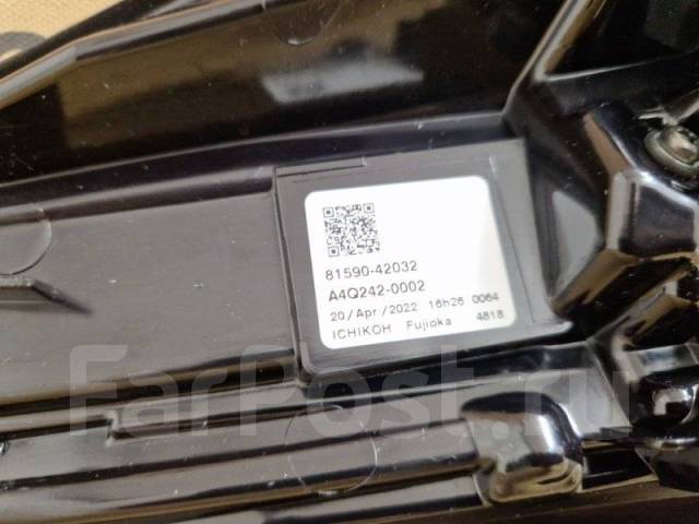 Фонарь Toyota Rav4 8159042032 40, задний левый купить в Москве по цене ...