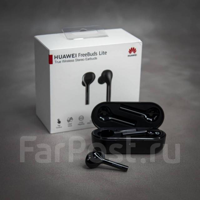 Наушники беспроводные Huawei FreeBuds Lite (CM-H1C) Черный - Наушники в ...