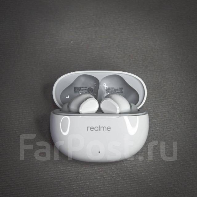 Наушники беспроводные Realme Buds T100 (RMA2109) Белый, новый, под ...