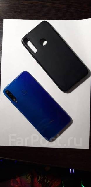 Honor 9c, 6.39", синий, NFC, б/у, в наличии. Цена: 7 500₽ в Арсеньеве