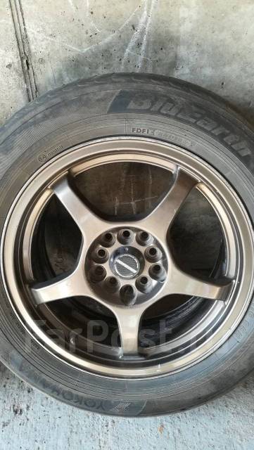 Продам комплект литых дисков на 16" с летней резиной 215/60/16, 1 шт ...