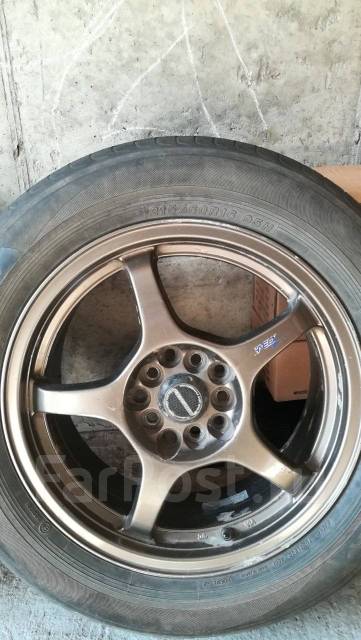 Продам комплект литых дисков на 16" с летней резиной 215/60/16, 1 шт ...