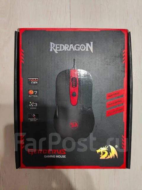 Мышка Redragon Gerberus - Клавиатуры, мыши, манипуляторы во Владивостоке