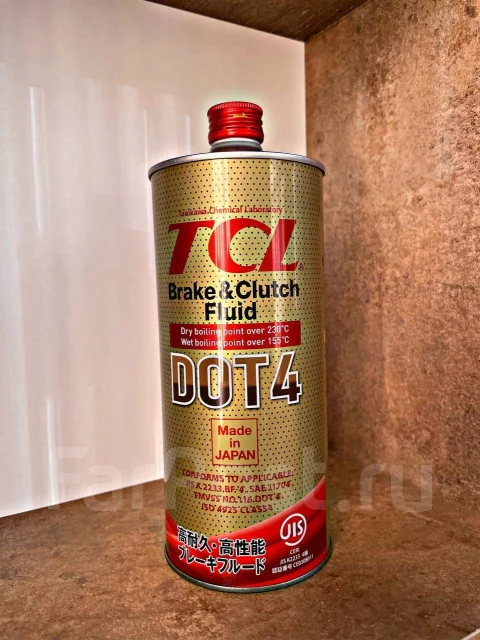 TCL DOT4. JIS K 2233 (Япония), BF-4, SAE J1704, ISO 4925, Fmvss 116 ...