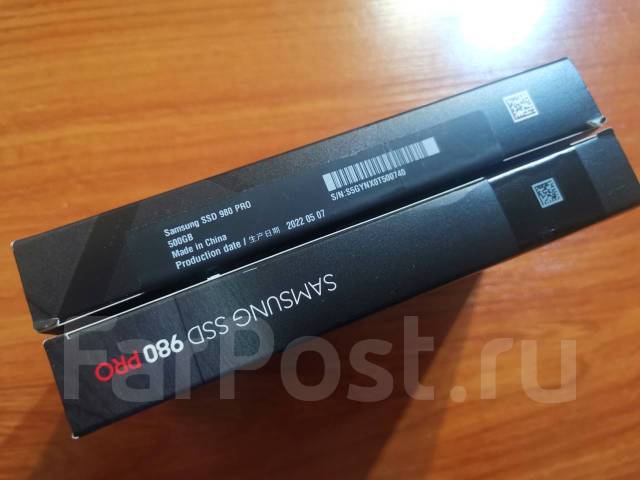 Твердотельный накопитель 500Gb SSD М2 Samsung 980 Pro (MZ-V8P500BW ...