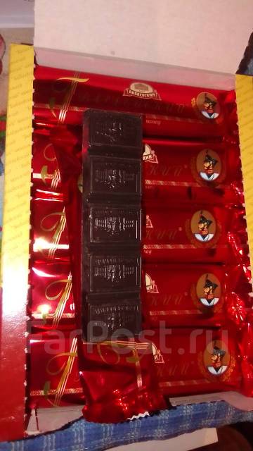 Шоколад армейский темный "Гвардейский" - Продукты питания во Владивостоке