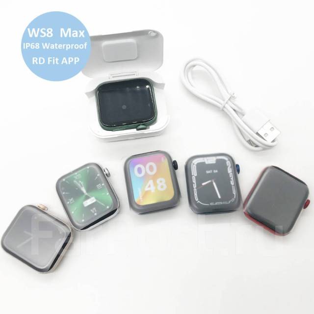 Смарт часы умные часы Smart Watch WS8 Max 45mm (Series 7), IP67 ...