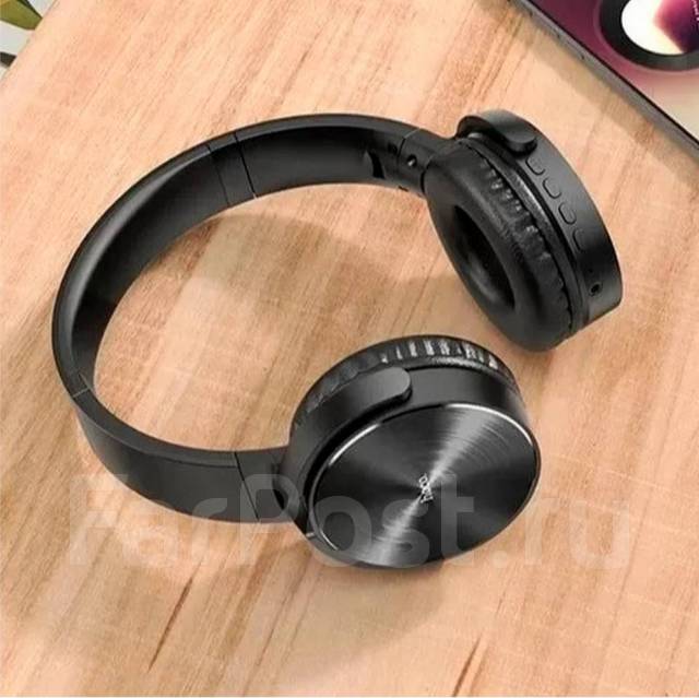 Наушники беспроводные HOCO DW01 BT sound Bluetooth TF/AUX, новый, в ...