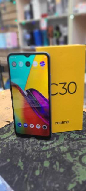 Realme C30, 2 + 32 gb, полный комплект, идеальное состояние - Смартфоны ...