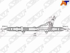 Запчасть рулевая рейка № A1644600300 — купить во Владивостоке | ФарПост