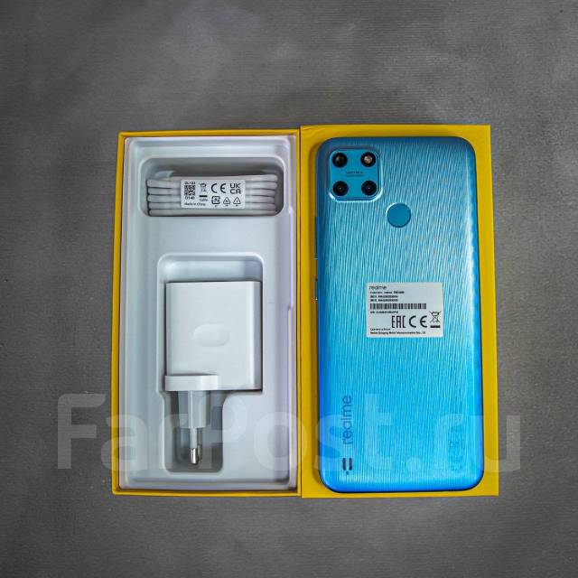 Realme C25Y 4ГБ+64ГБ Синий! Ростест! +Наушники XM Store - Смартфоны и ...