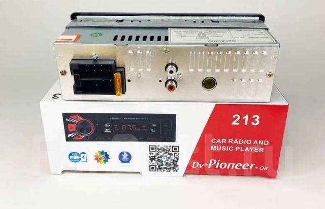 Автомагнитола Pioneer 1-din (2RCA) DV-213, новый, в наличии. Цена: 999 ...