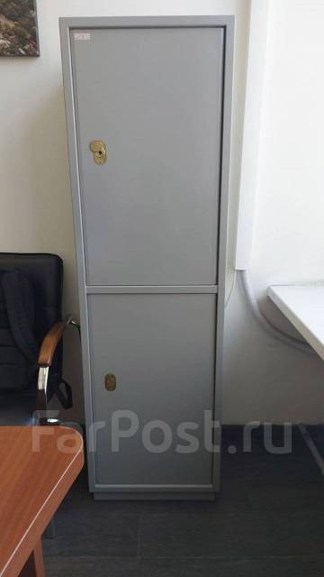 Бухгалтерский шкаф металлический 390х470х1550, б/у, в наличии. Цена: 9 ...