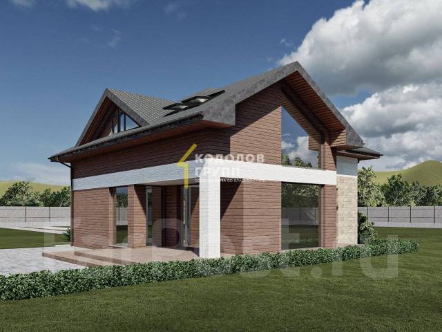 Проект дома «Шенк (z288)», 200-300 кв. м. 224,3 кв. м. 2 этажа ...