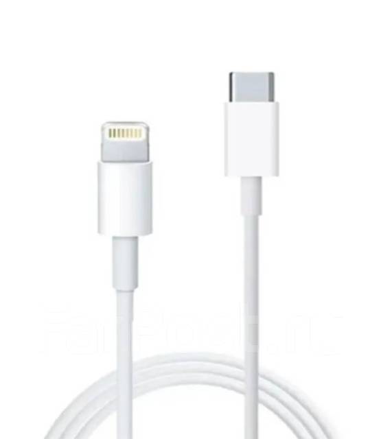 Кабель Apple USB-C Lightning, 1м, белый - Аксессуары в Хабаровске