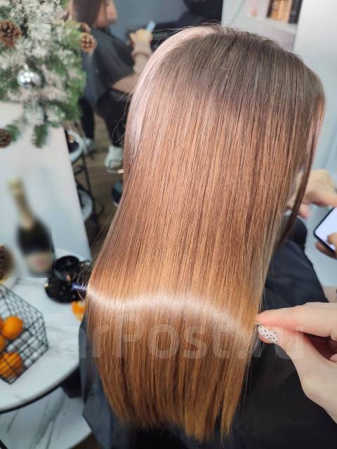 Кератин, ботокс нанопластика, восстановление волос, пилинг во Владивостоке