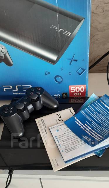 Sony PlayStation 3 Super Slim Black 500g(море игр) - Игровые приставки ...