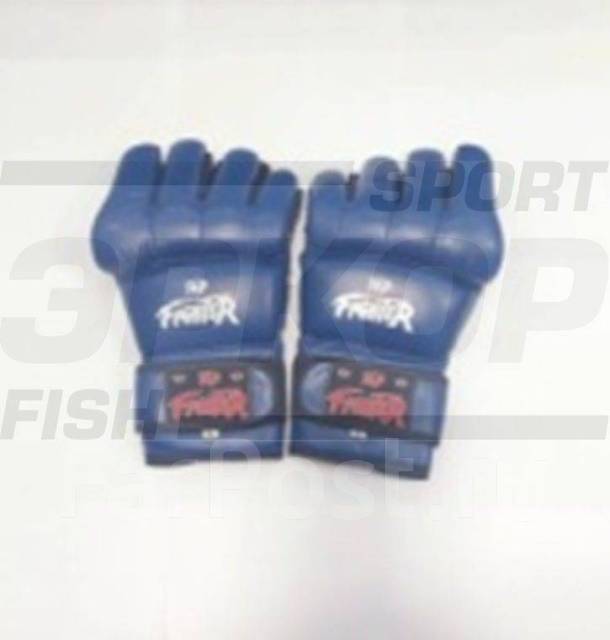Перчатки для АРБ Top Fighter Bruce Lee Gloves кожа синий (x1), новый, в ...